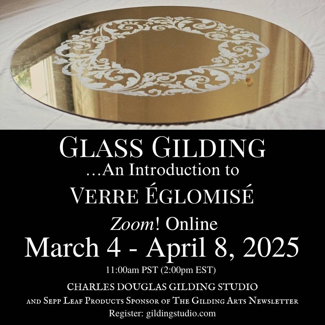 Gilding Classes — CHARLES DOUGLAS GILDING STUDIO
