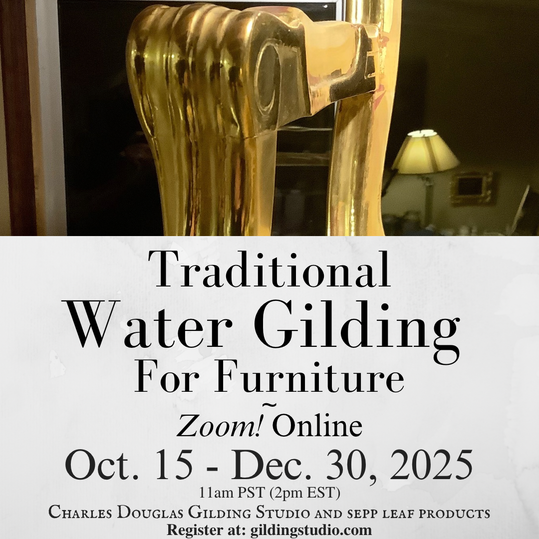 Gilding Classes — CHARLES DOUGLAS GILDING STUDIO