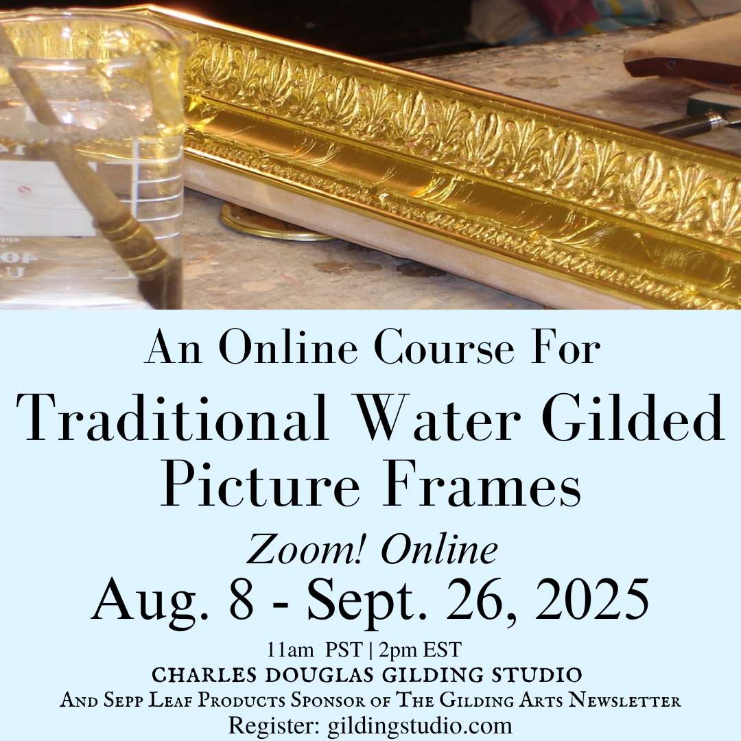 Gilding Classes — CHARLES DOUGLAS GILDING STUDIO