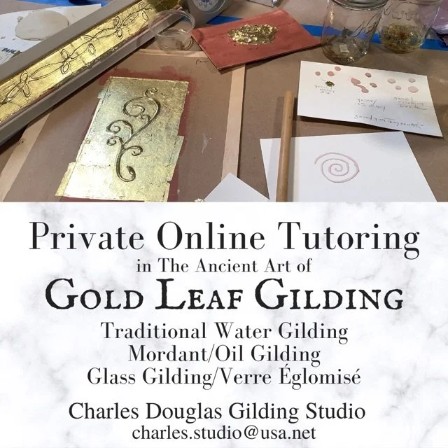Gilding Class Schedule and Information — CHARLES DOUGLAS GILDING STUDIO