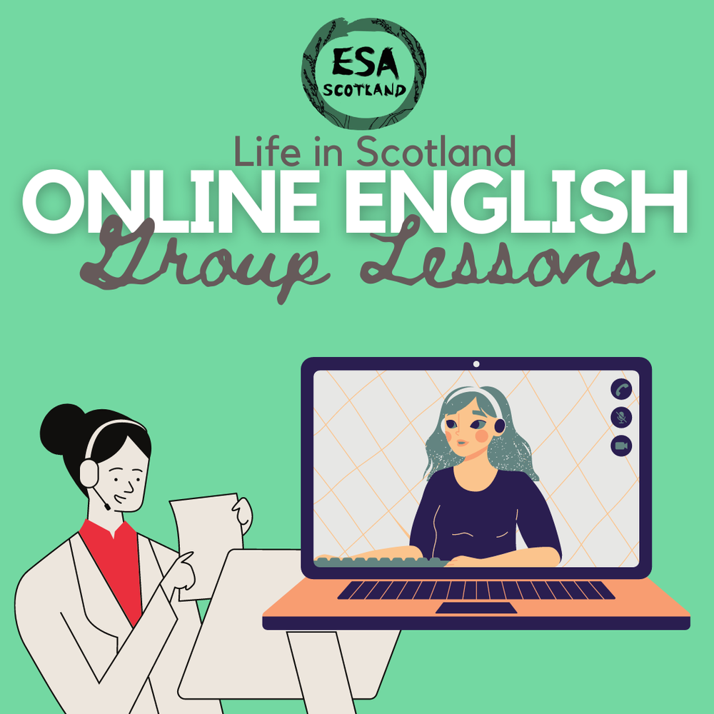 Online English Group Lessons — ESA Scotland