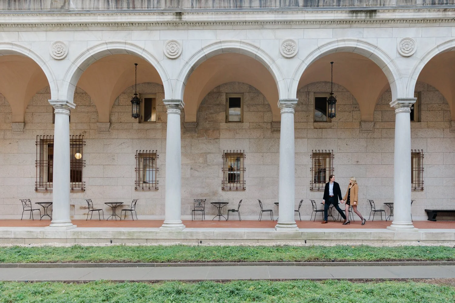Boston Public Library Engagement Session — photos by annalee