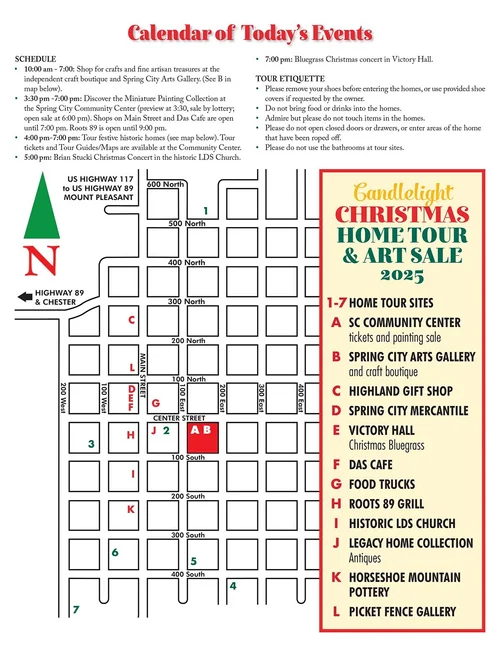 Candlelight Christmas — Friends of Historic Spring City