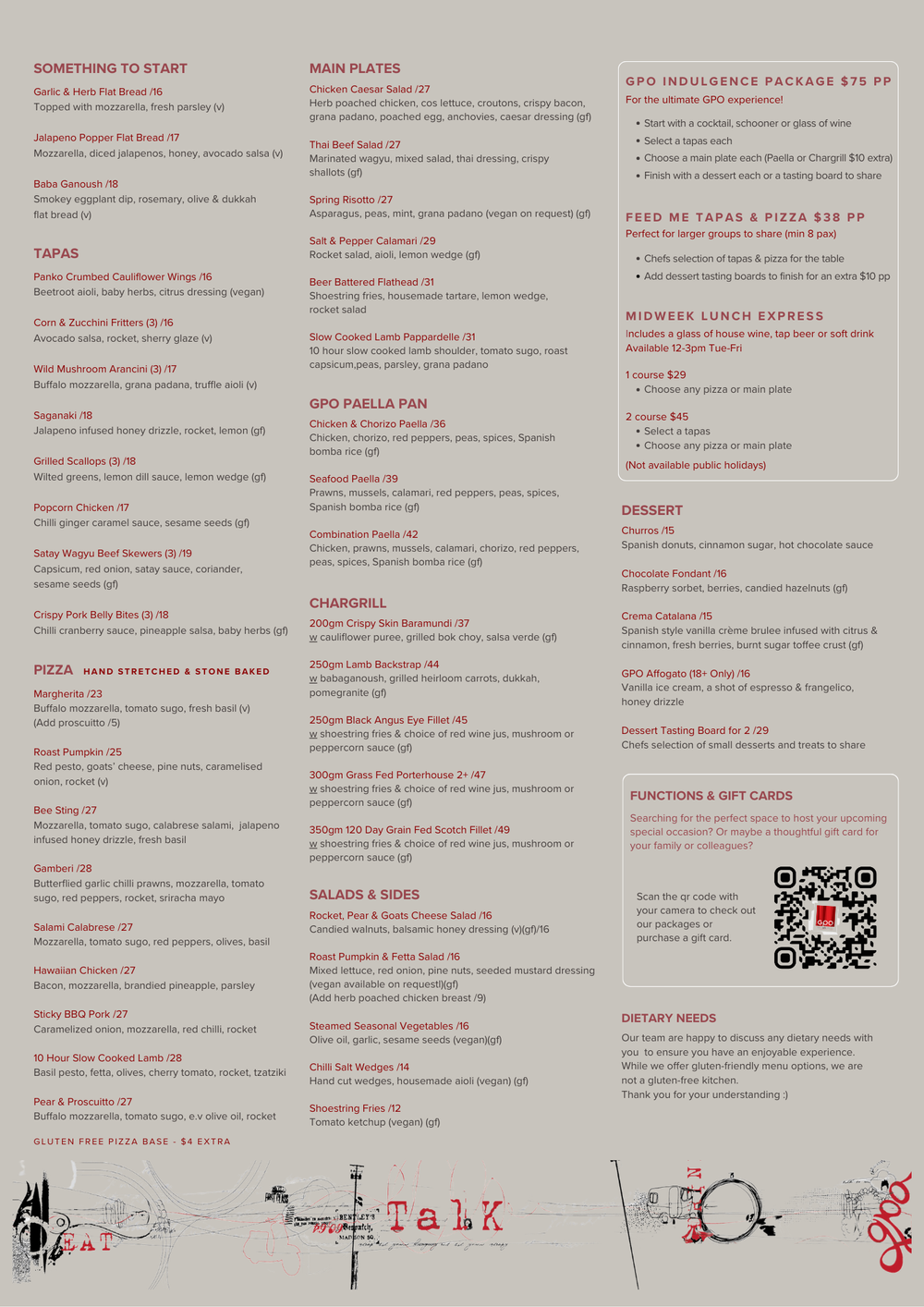 Menu — Join Our Team