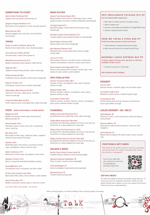 Menu — GPO Restaurant