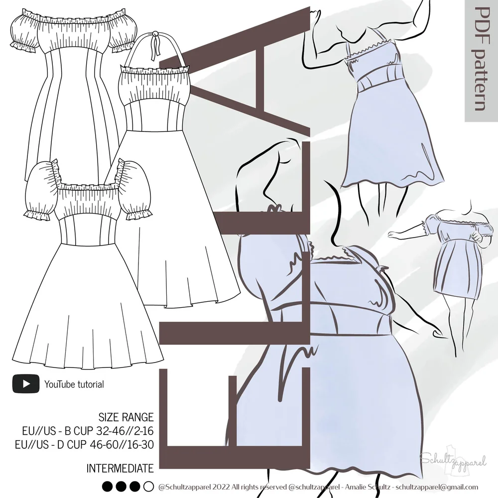 Ella Clothing Pattern For Costume