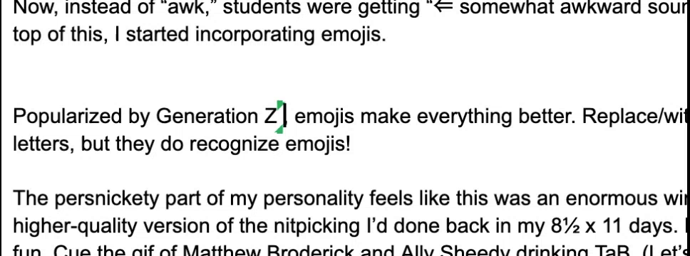 Notch Up Your Nitpicking with Replace/With Pairs — Grow Beyond Grades