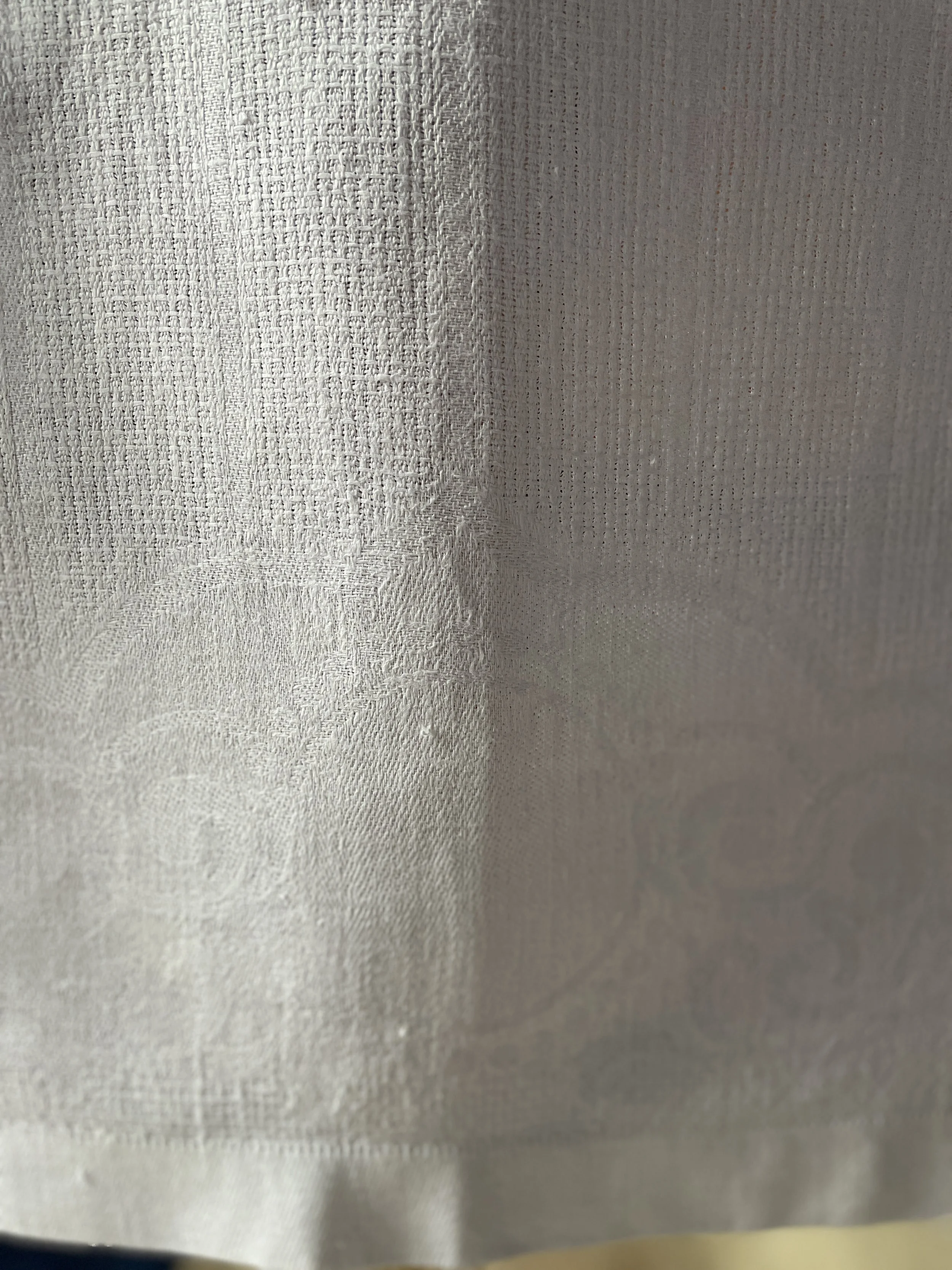 Vintage linen huckaback towel — Linen Person