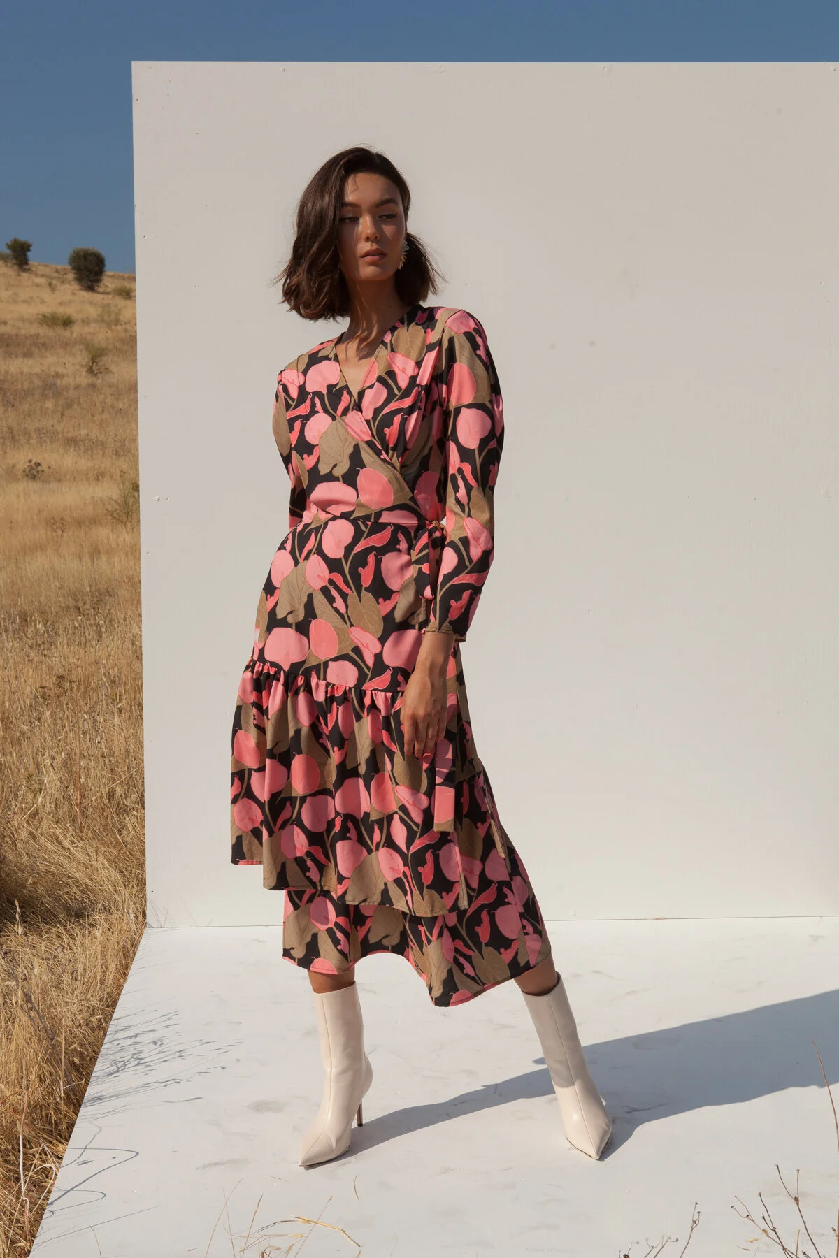 MALLORY Flory Leopard Dress — Boho Fanatic