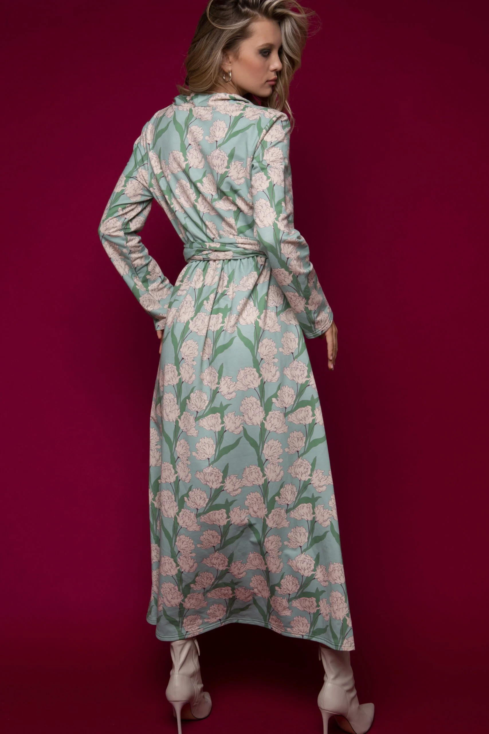 Hemithea Lora Dress Green — Boho Fanatic