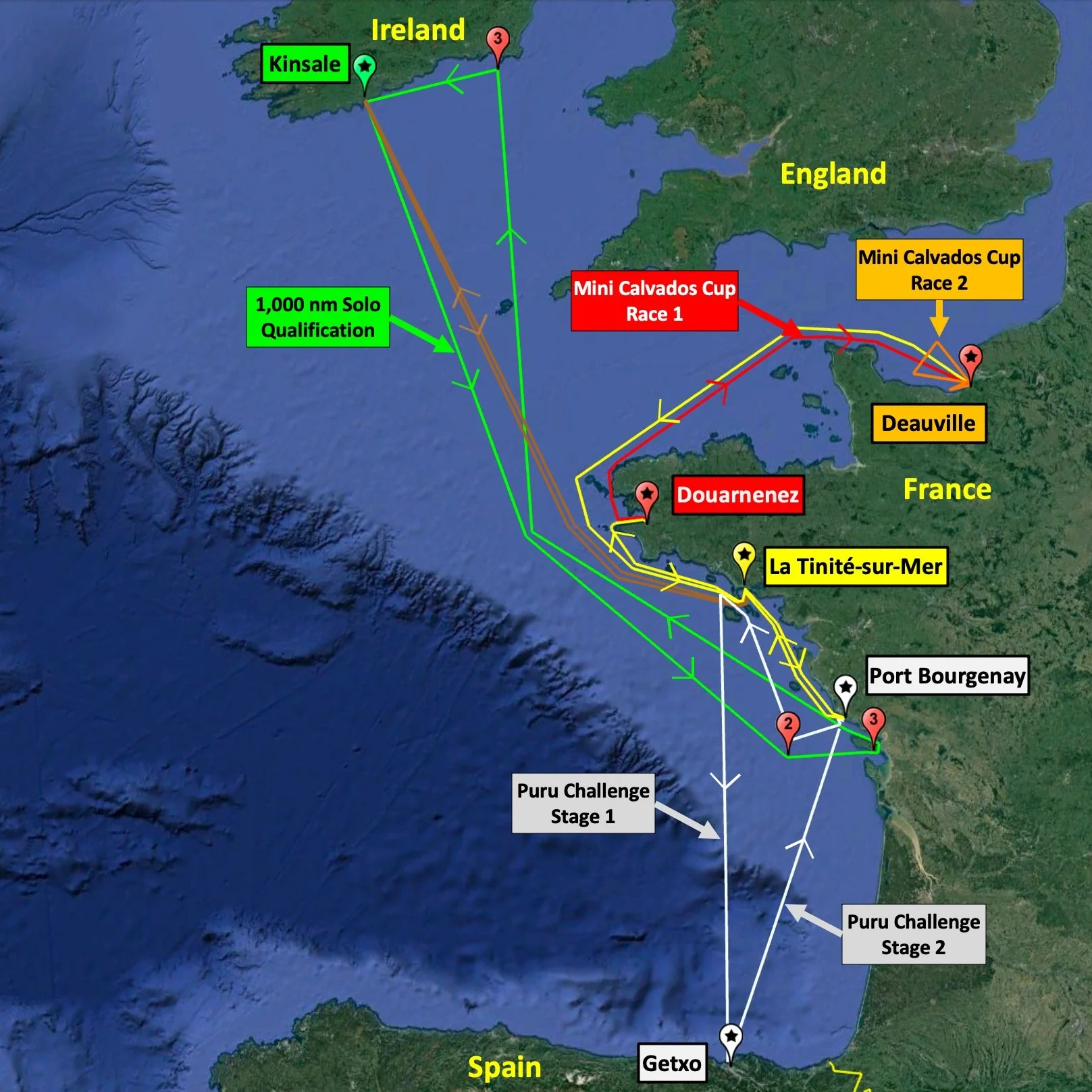 3 400 Nautical Miles PGN Ocean Racing 3 400 Nautical Miles PGN Ocean Racing