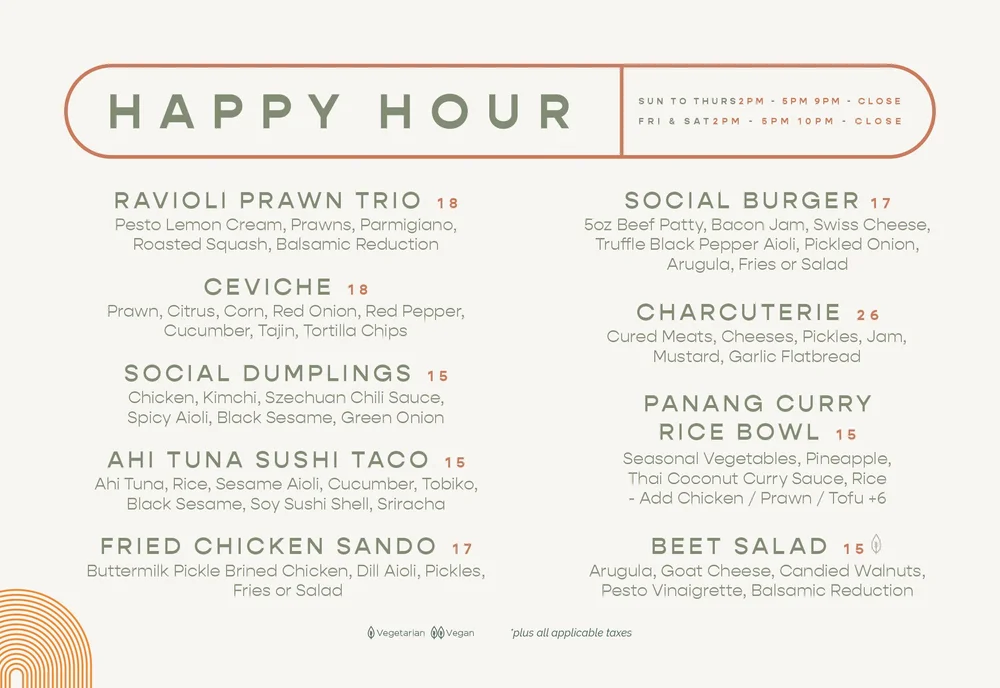 Menu — Social