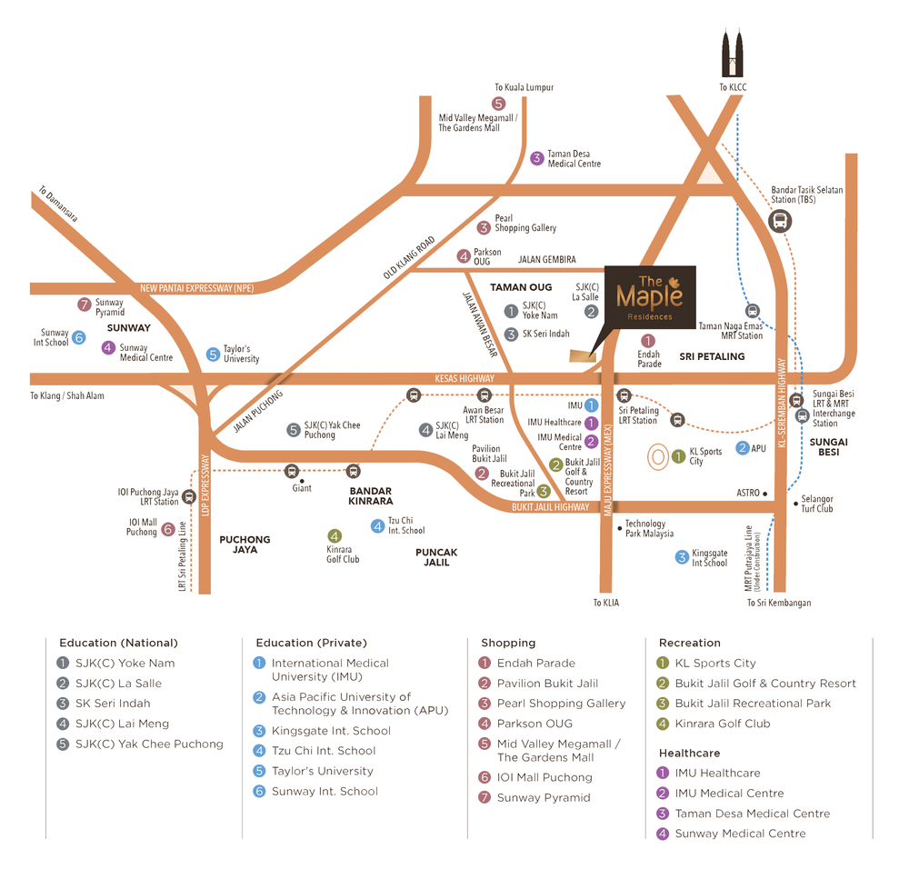 The Maple Residences | W City OUG — DWG Malaysia