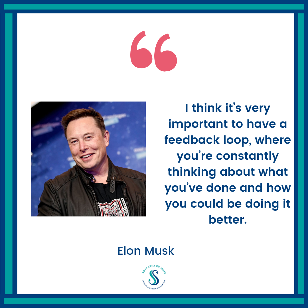 Feedback to improve your public speaking — Soft Skill Success
