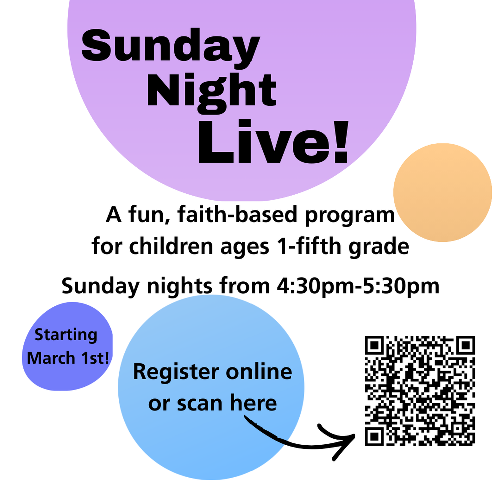 Sunday Night Live — FCCV UCC