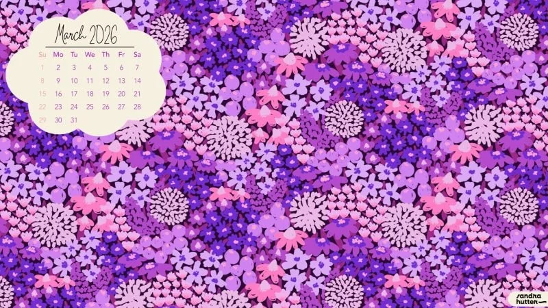 Free Zoom Background March 2026 | Sandra Hutter