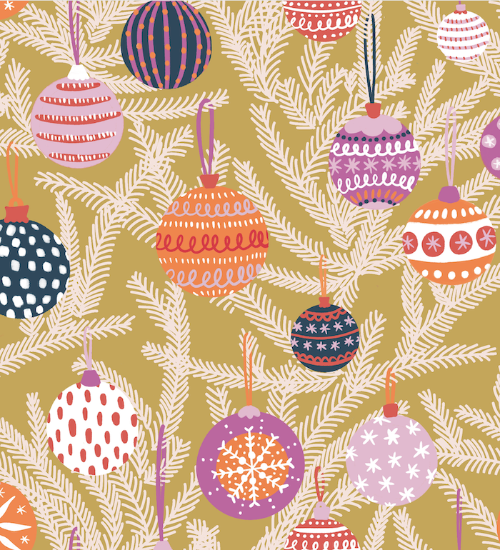 Poinsettia Christmas Collection | Sandra Hutter Designs | Fabric - Home ...