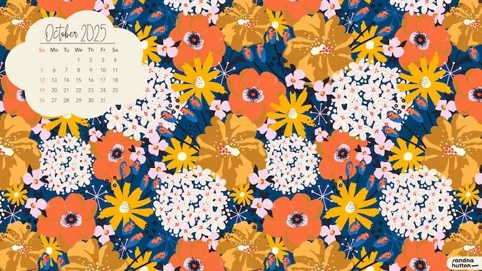 Free Zoom Background October 2025 | Sandra Hutter