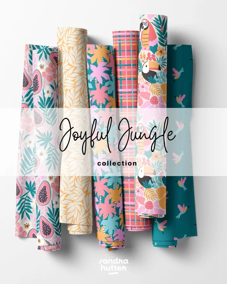 Surface Pattern Design Collections from Sandra Hutter Designs | Sandra Hutter