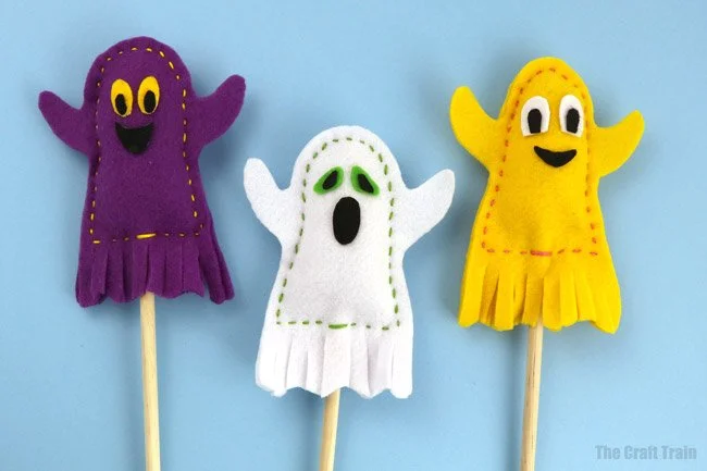 15 DIY Halloween Finger Puppets | Fun Cloth Crafts - Felt Craft Patterns