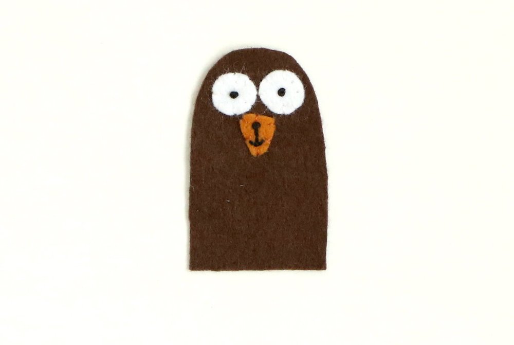 Easy Bear Finger Puppet with Free Pattern | Fun Cloth Crafts - Felt ...