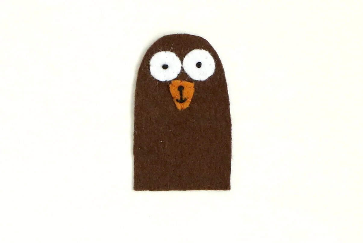 Easy Bear Finger Puppet with Free Pattern | Fun Cloth Crafts - Felt ...