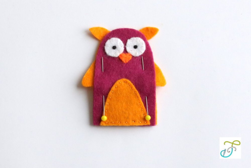 Easy Owl Finger Puppet with Free Pattern | Fun Cloth Crafts - Felt ...