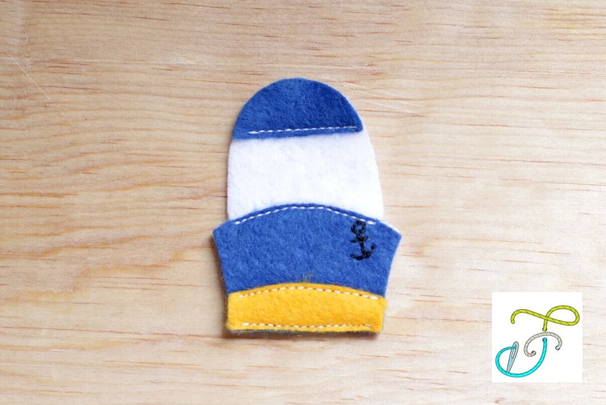 How to Make Vehicle Finger Puppets (Part 1) | Fun Cloth Crafts - Felt ...