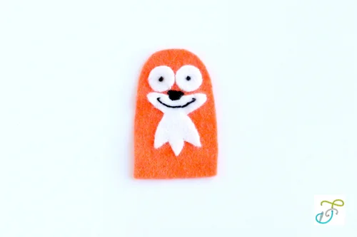How to Make Fox Finger Puppet (Free Pattern) | Fun Cloth Crafts - Felt ...