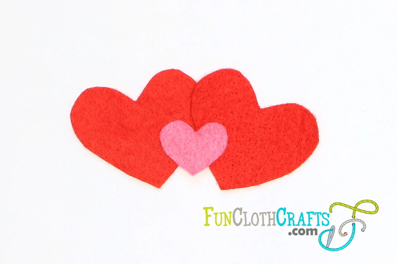 Felt Heart Keychain Craft Made by Kids | Fun Cloth Crafts - Felt Craft ...