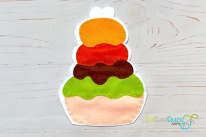 Easy Felt Cupcake Softie with Free Pattern | Fun Cloth Crafts - Felt ...