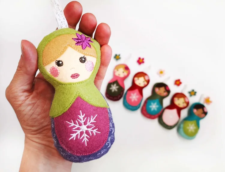 Felt Doll Patterns and Ideas | Fun Cloth Crafts - Felt Craft Patterns