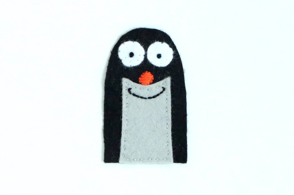 Mole finger puppet (free pattern) | Fun Cloth Crafts - Felt Craft Patterns