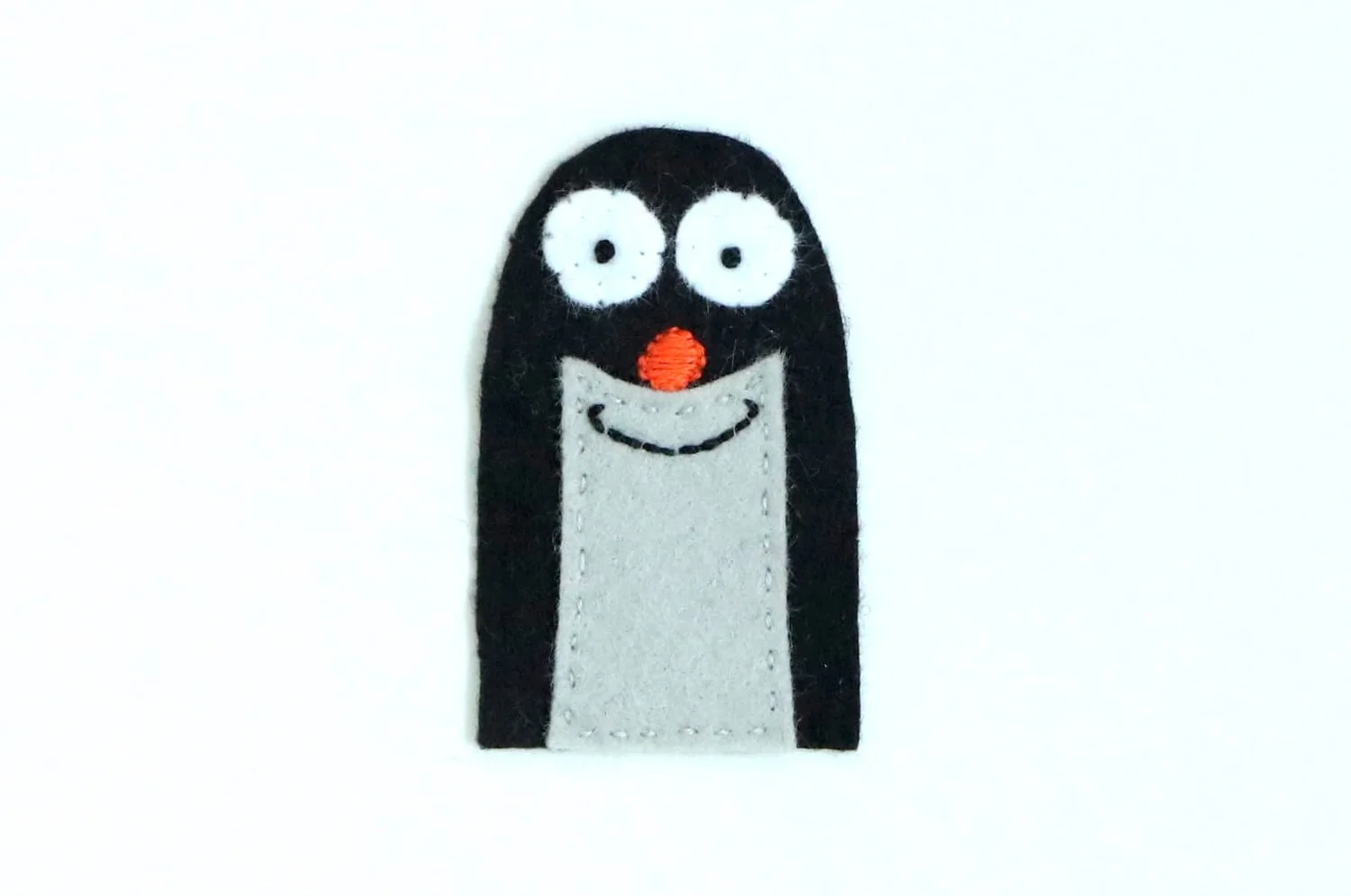 Mole finger puppet (free pattern) | Fun Cloth Crafts - Felt Craft Patterns