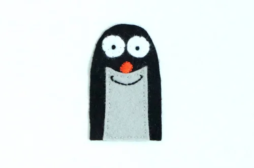 Mole finger puppet (free pattern) | Fun Cloth Crafts - Felt Craft Patterns