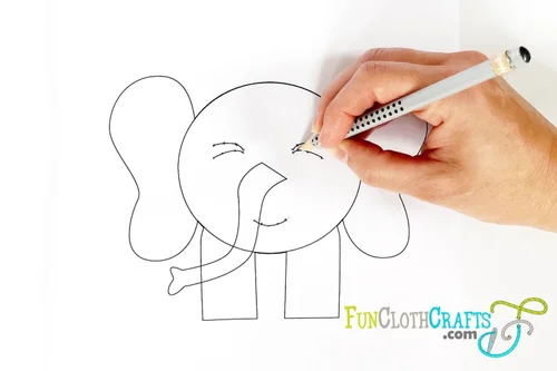 Cute DIY Felt Elephant Pattern [Easy and Free] | Fun Cloth Crafts ...