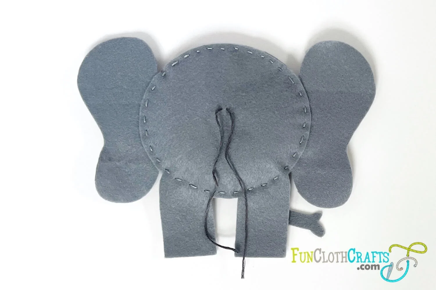 Cute DIY Felt Elephant Pattern [Easy and Free] | Fun Cloth Crafts - Felt Craft Patterns