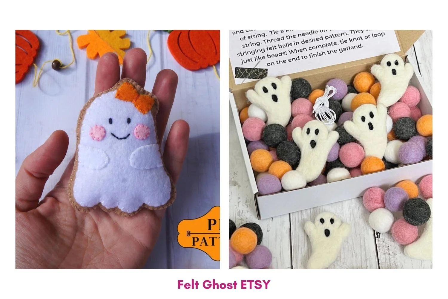 30 Cute DIY Felt Halloween Crafts: Spooky Decor Ideas | Fun Cloth ...