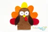 Thanksgiving Crafts: Turkey Finger Puppet (Free Pattern) | Fun Cloth ...