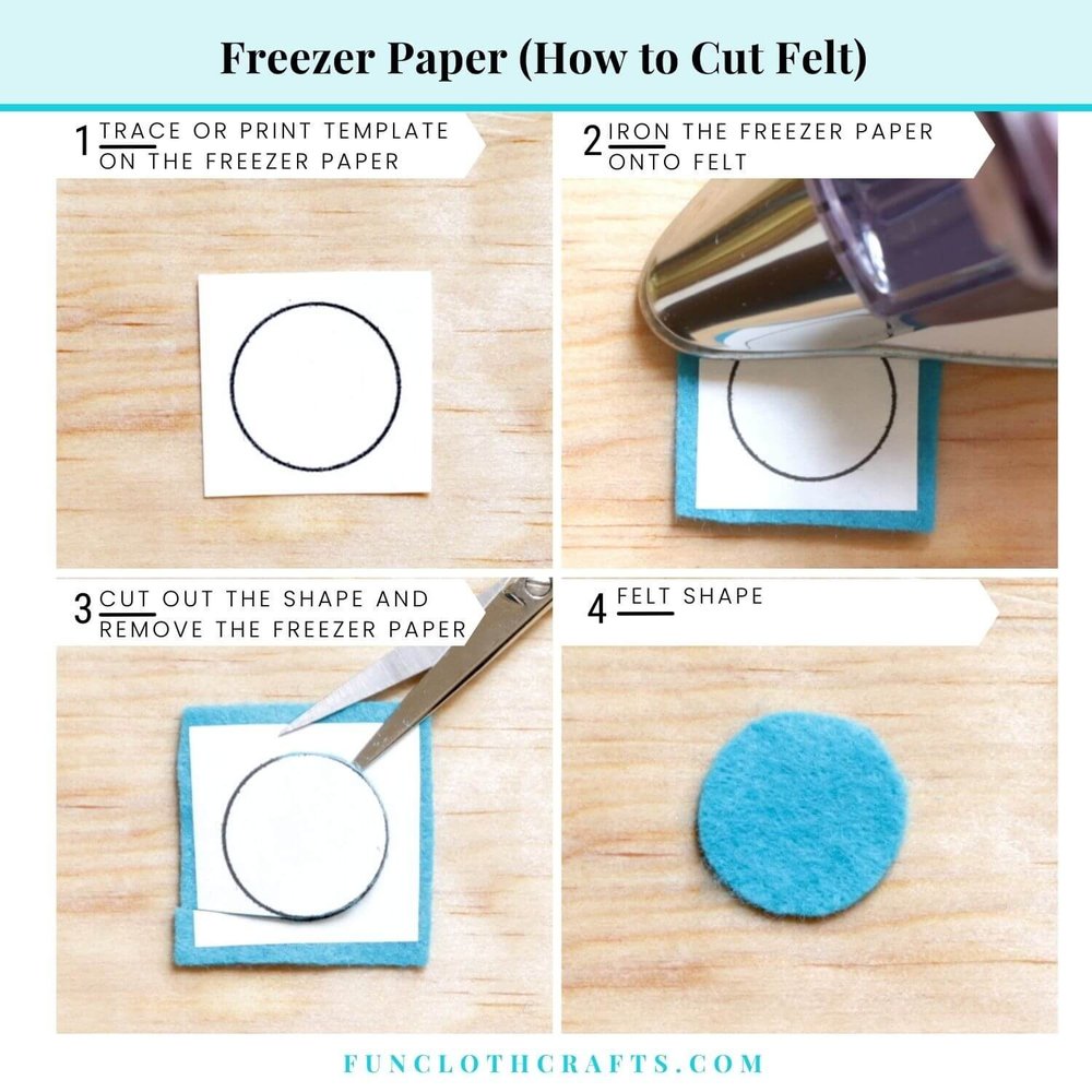 Step by Step Tutorial: Learn How to Cut Out Felt | Fun Cloth Crafts ...