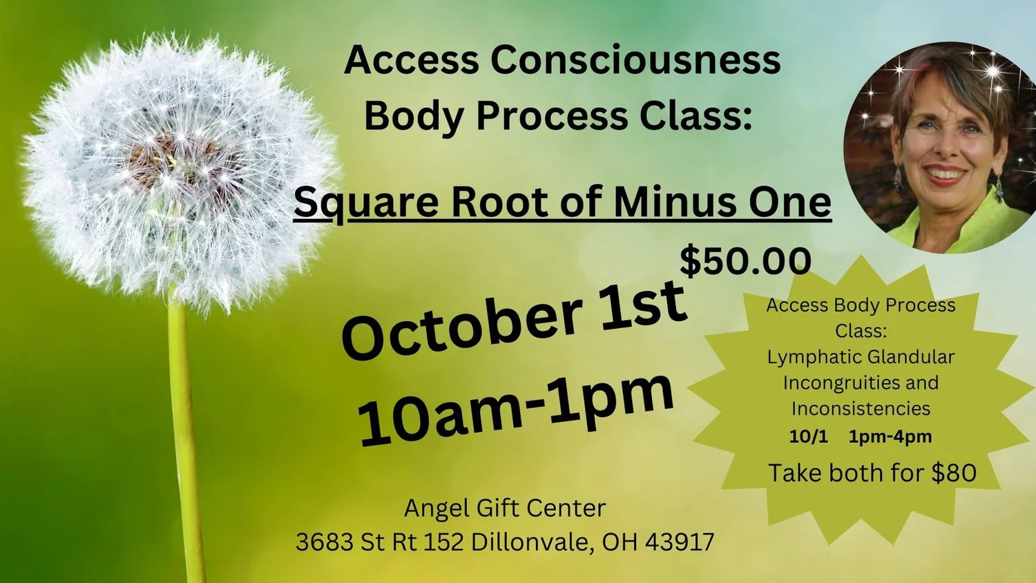 Access Body Process Class: Square Root of Minus One — Carol Borkoski