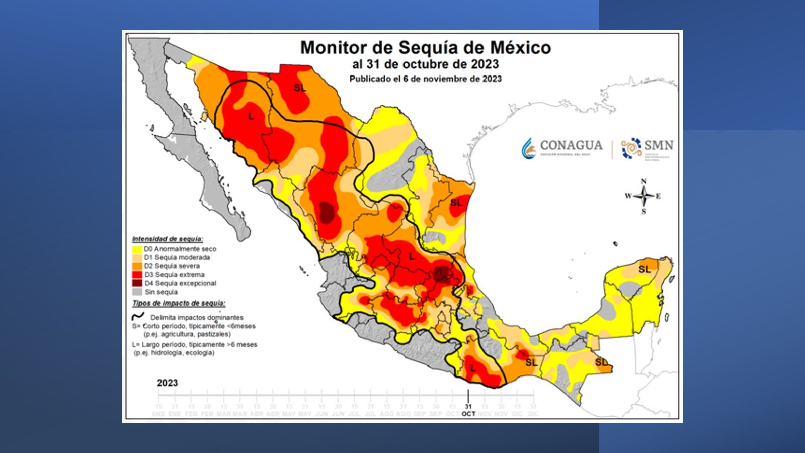 Seguira La Sequía En Mexico En 2024 — Climaproagro