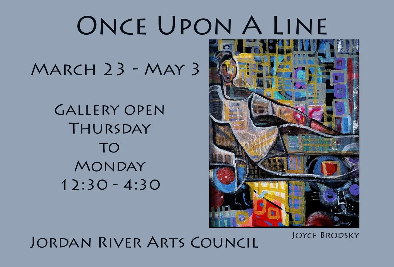 Once Upon a Line — Jordan River Arts Council