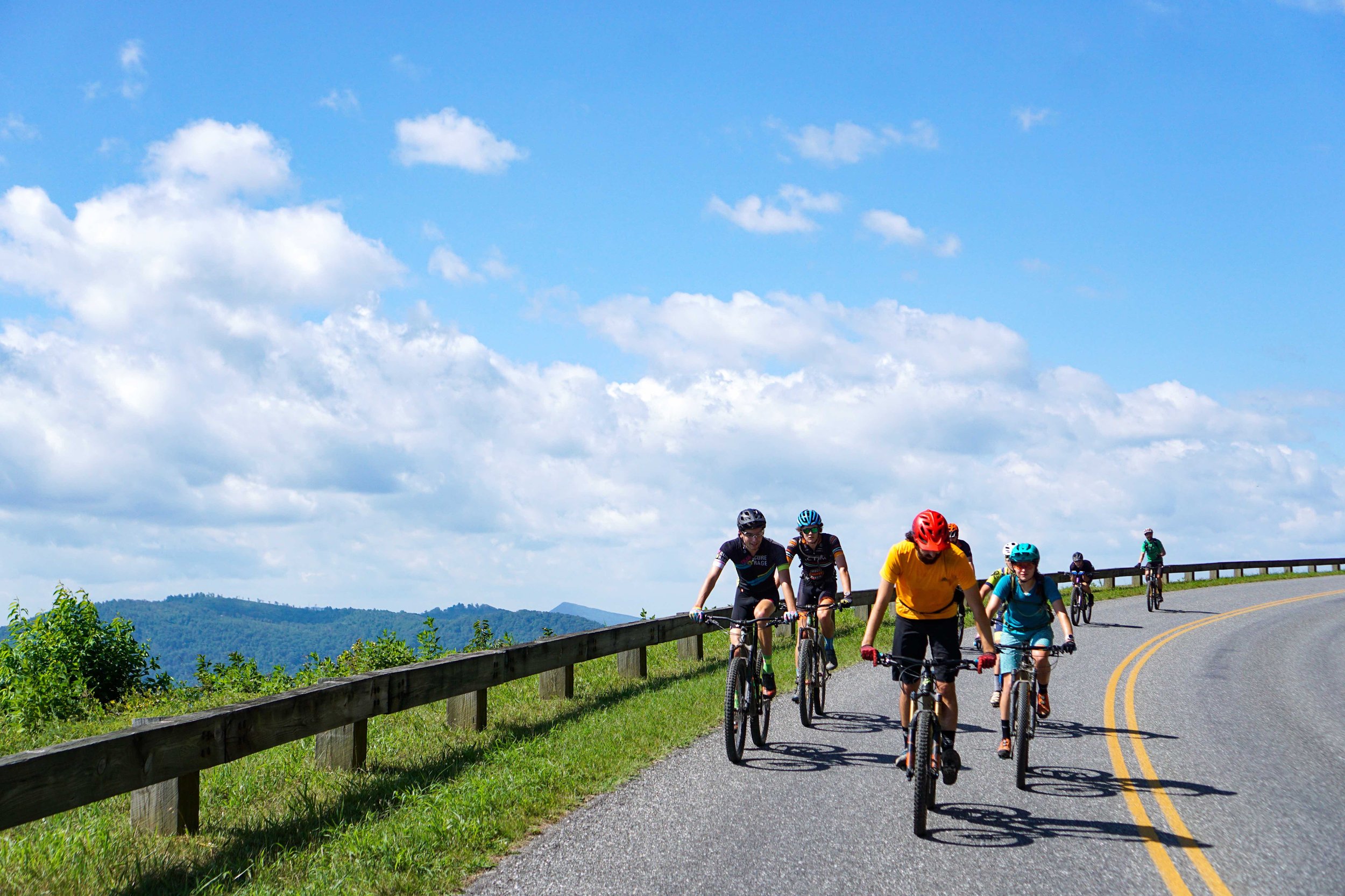 Cycling the blue ridge parkway top