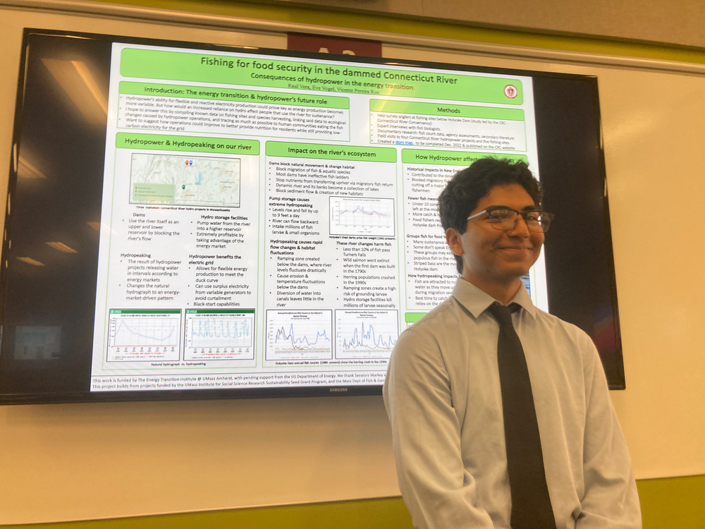 REU Poster Session — The Energy Transition Institute @ UMass Amherst