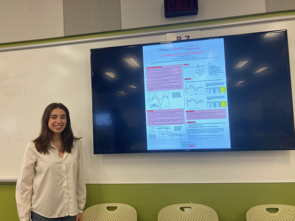REU Poster Session — The Energy Transition Institute @ UMass Amherst