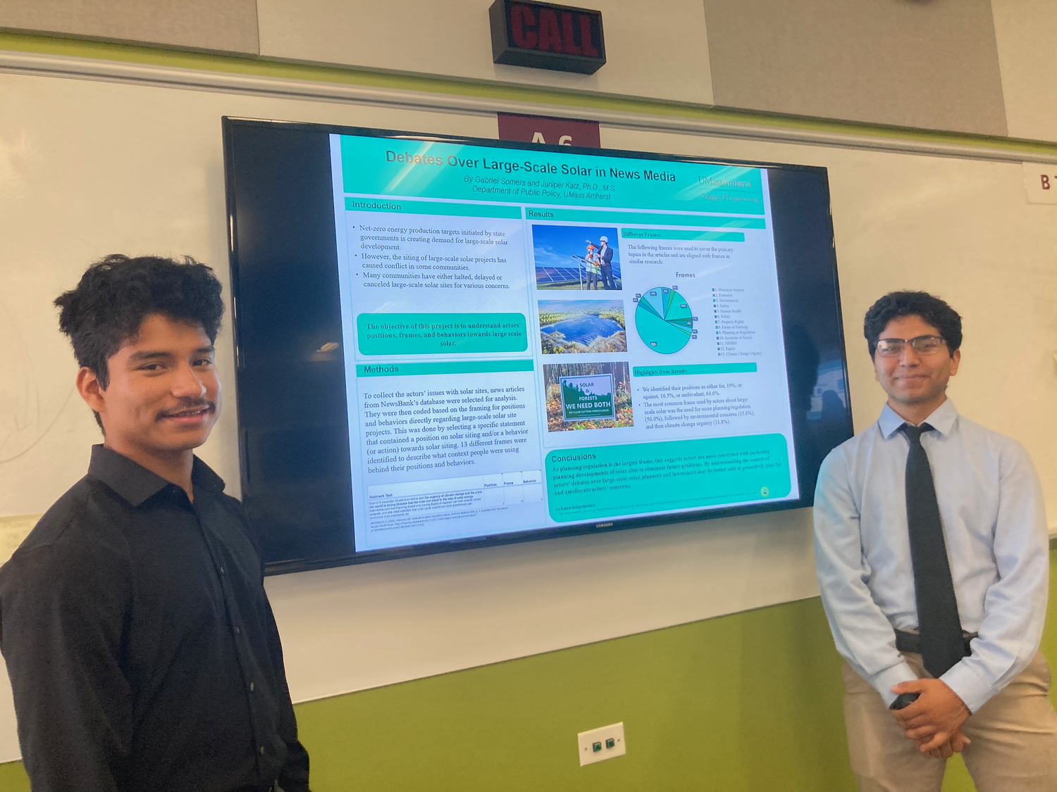 REU Poster Session — The Energy Transition Institute @ UMass Amherst