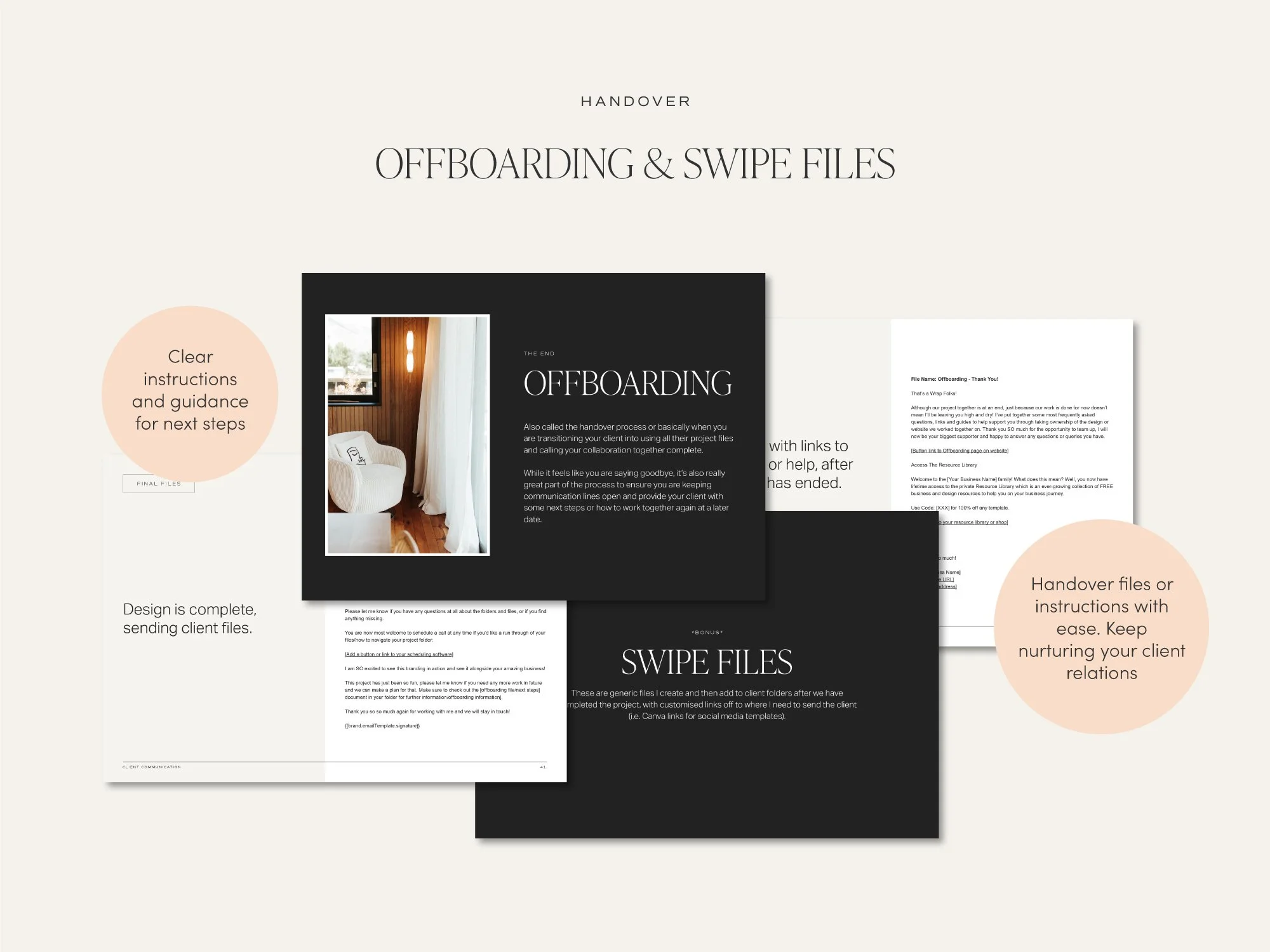 Email Scripts + Swipe Files for Creatives — Creative Process Templates ...