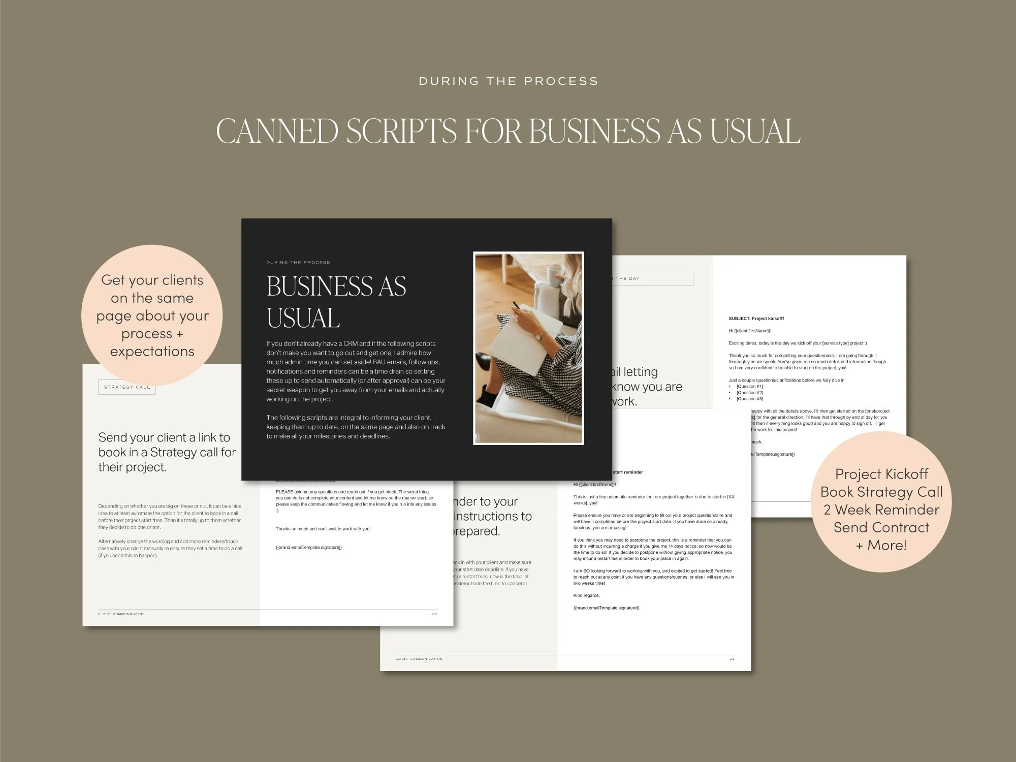Email Scripts + Swipe Files for Creatives — Creative Process Templates ...