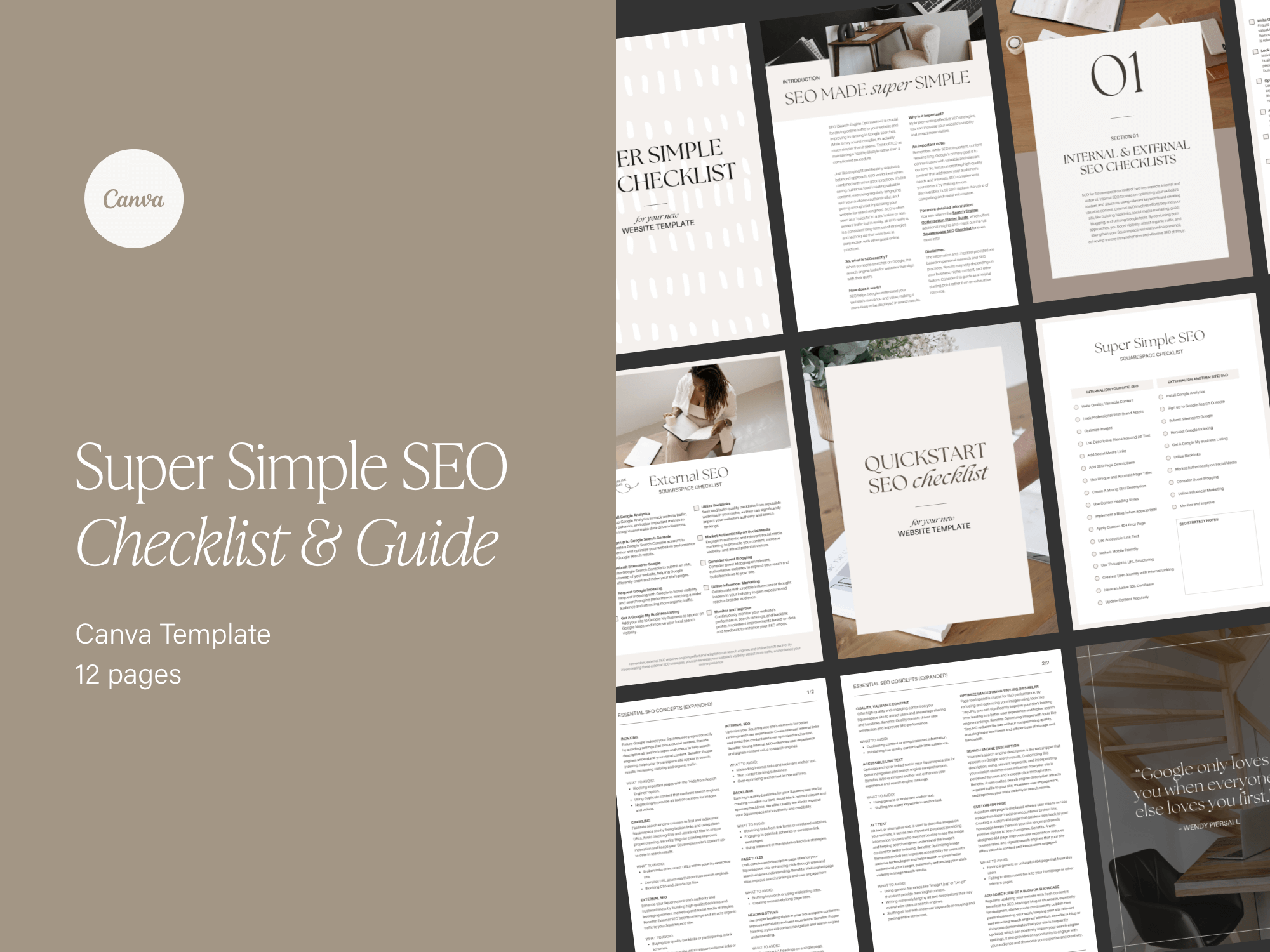 SEO Made Simple: Checklist & Guide Template — Creative Process ...